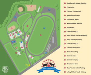 Fairgrounds Map – Lewis County Fair