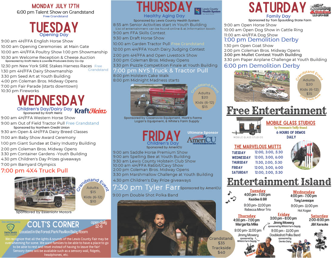 Brochure – Lewis County Fair