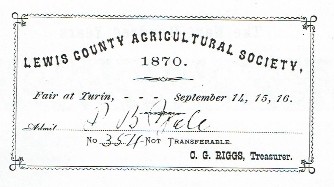 History – Lewis County Fair